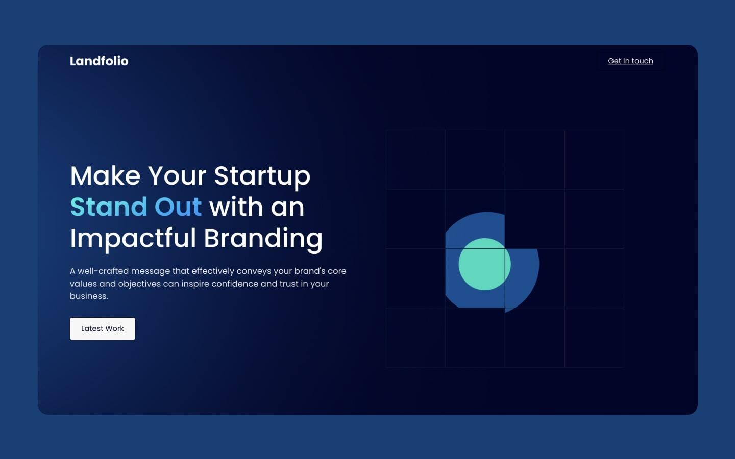 Landfolio - Portfolio HTML5 Responsive Website Template