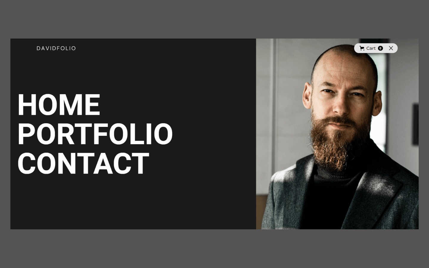 Davidfolio - Portfolio HTML5 Responsive Website Template