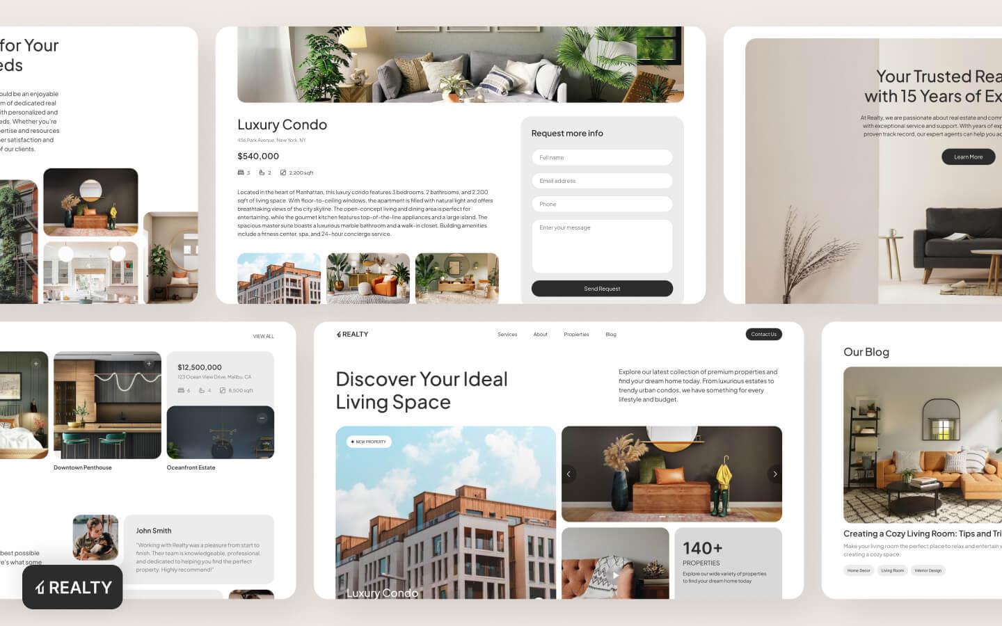 Realty - Real Estate HTML5 Responsive Website Template