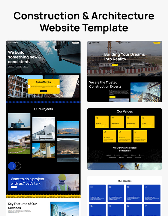 Constbld - Construction HTML5 Responsive Website Template