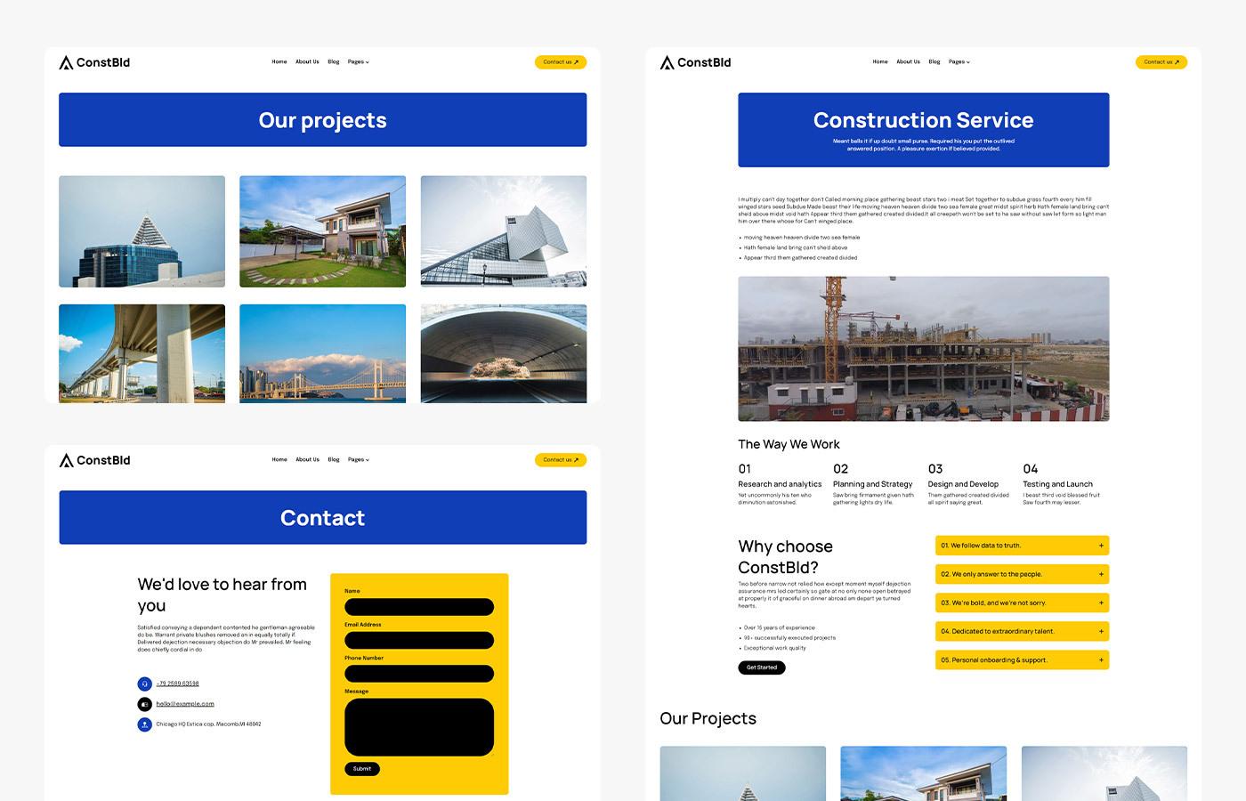 Constbld - Construction HTML5 Responsive Website Template