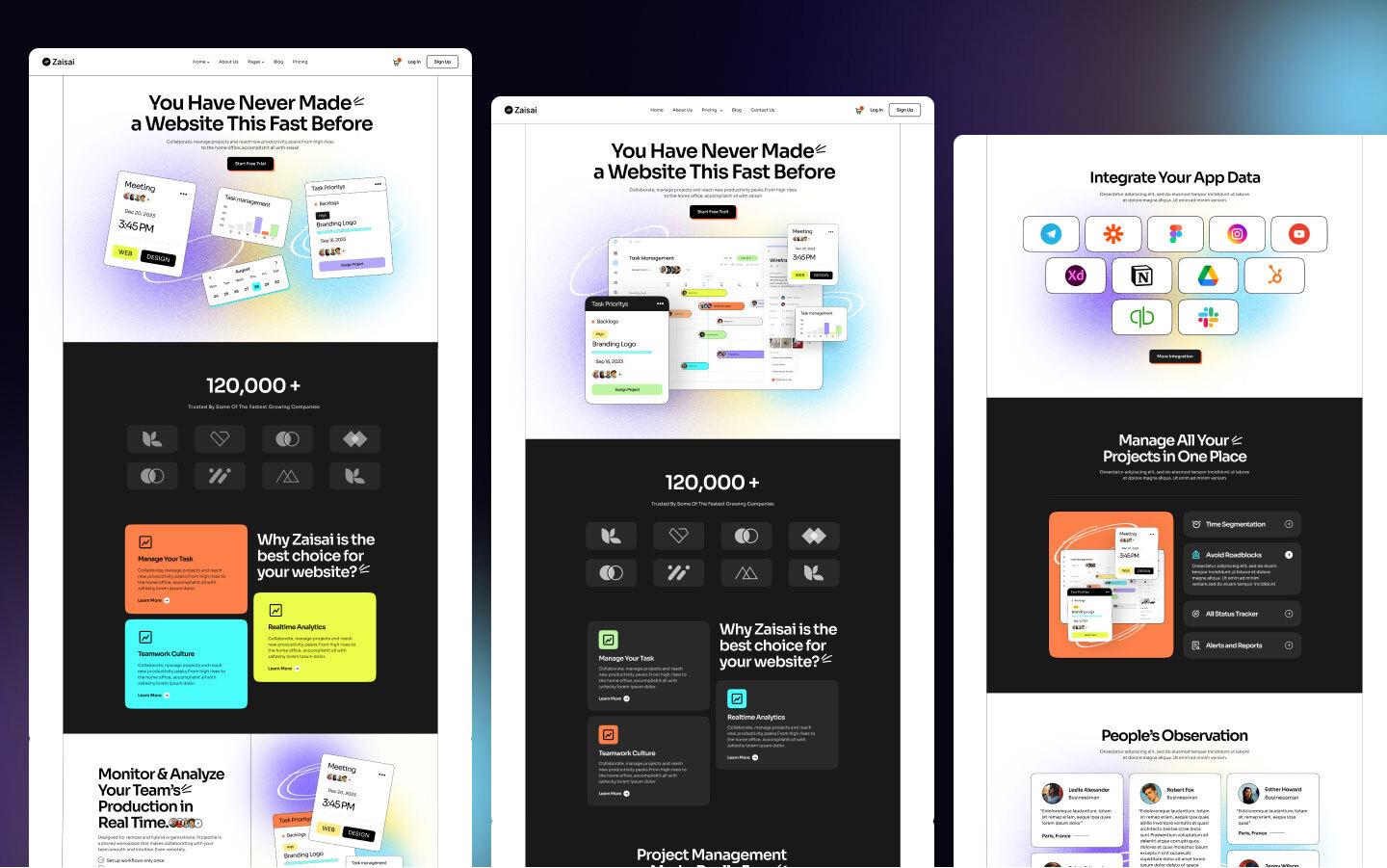 Website Templates by Flowzai | Webflow