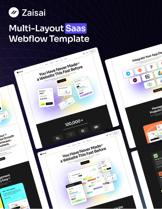 Zaisai - SaaS HTML5 Responsive Website Template