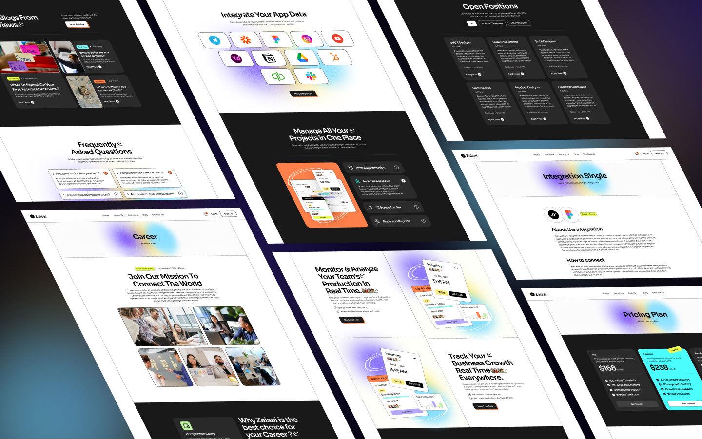 Zaisai - SaaS HTML5 Responsive Website Template