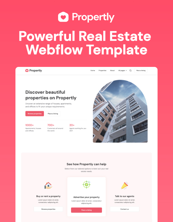 Propertly - Real Estate HTML5 Responsive Website Template