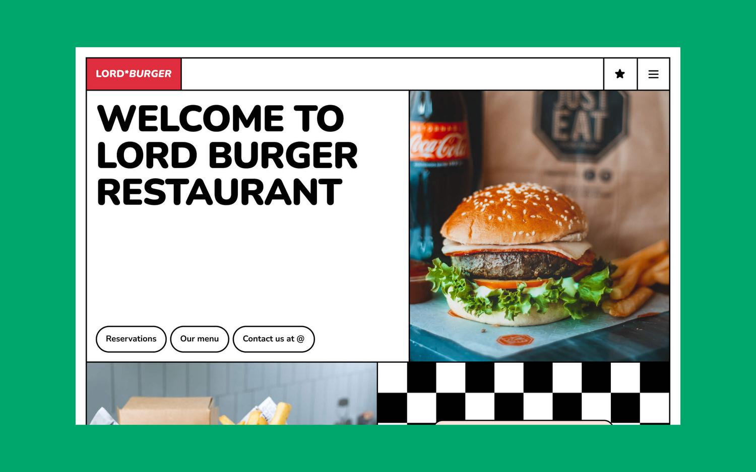 Lord Burger - Restaurant HTML5 Responsive Website Template