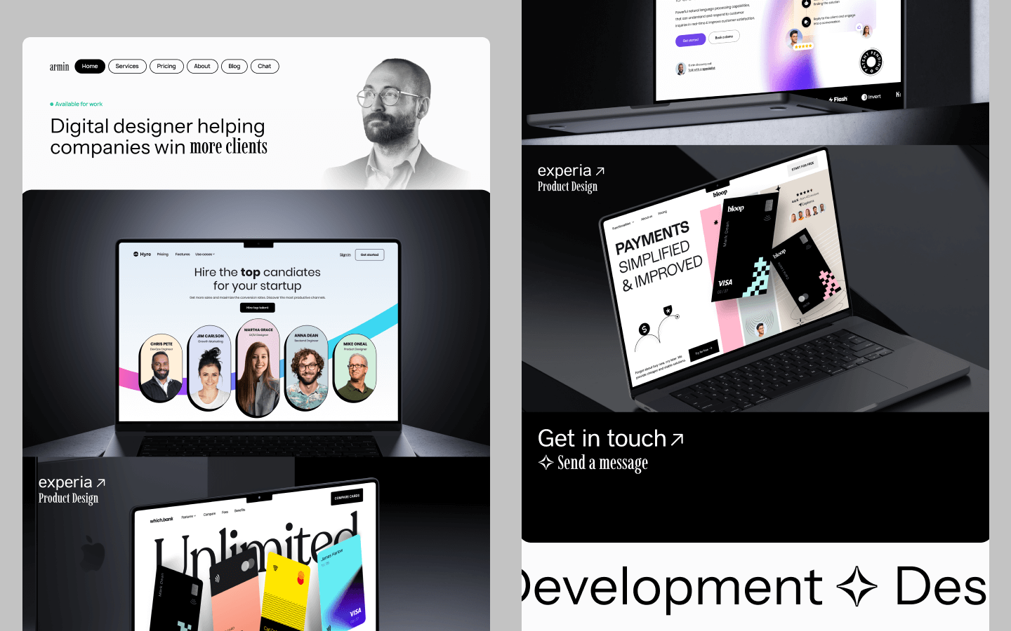 armin - Portfolio HTML5 Responsive Website Template
