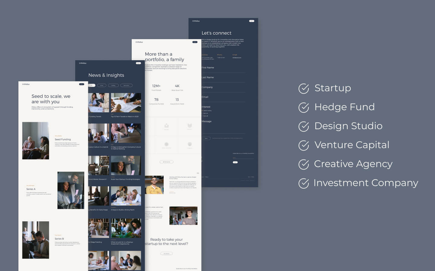 Pollux - Agency HTML5 Responsive Website Template