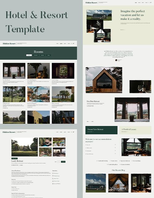 Resort - Hotel HTML5 Responsive Website Template