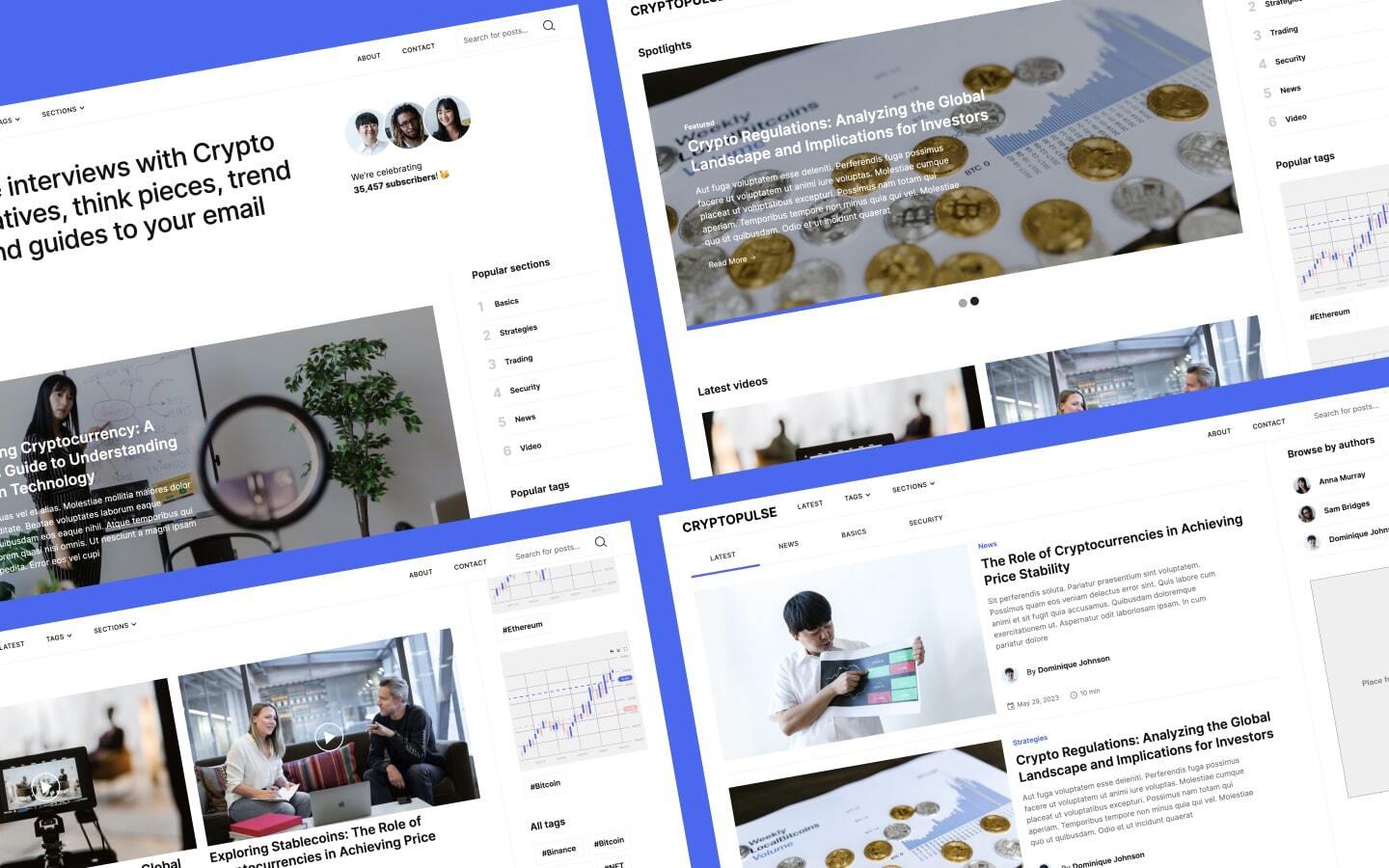 CryptoPulse - Technology HTML5 Responsive Website Template