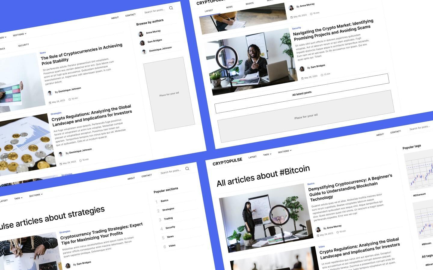 CryptoPulse - Technology HTML5 Responsive Website Template
