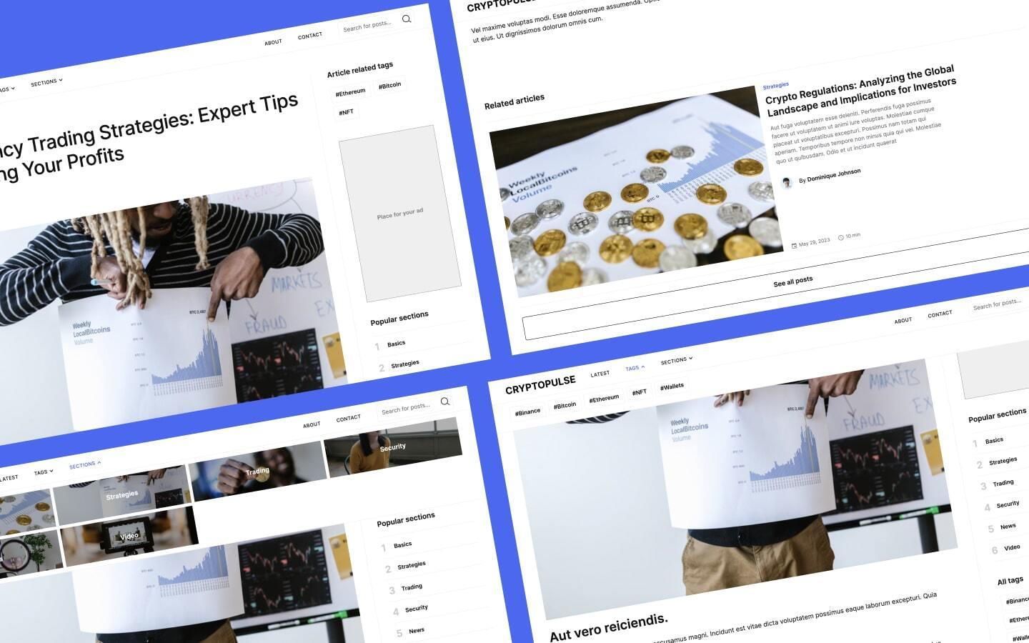 CryptoPulse - Technology HTML5 Responsive Website Template