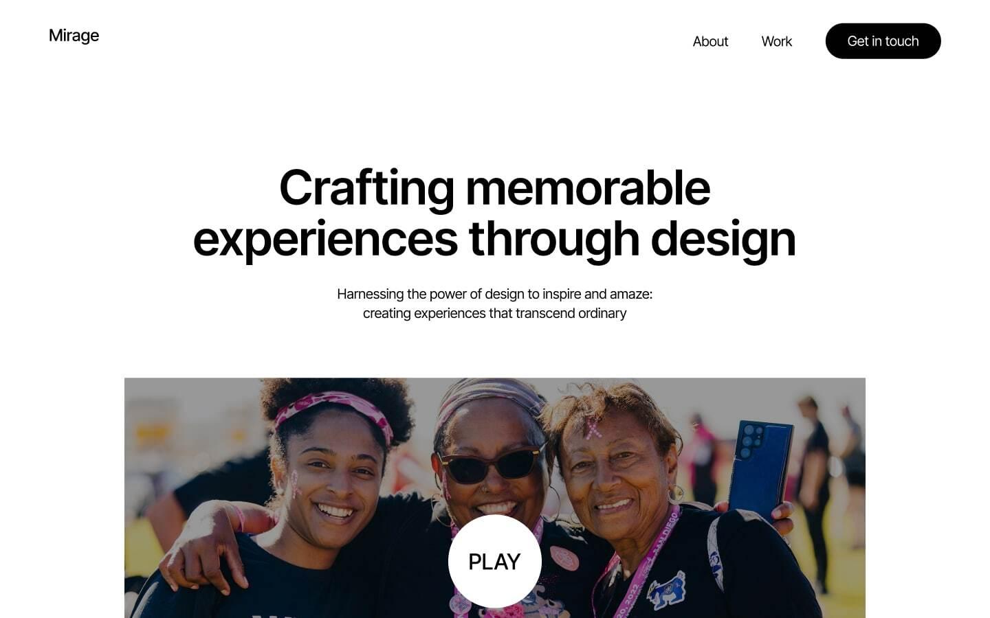 Mirage - Agency HTML5 Responsive Website Template