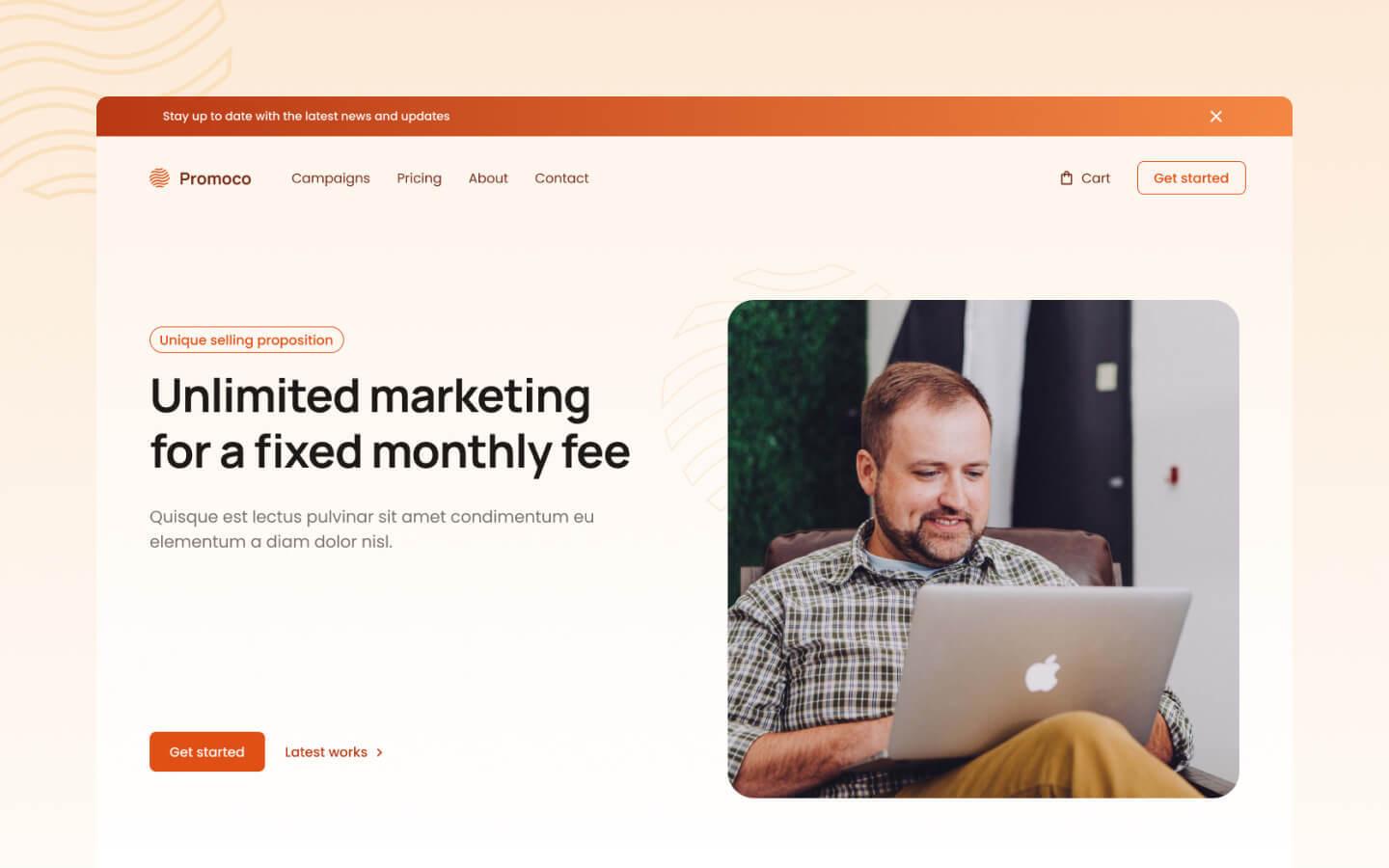 Promoco - Agency HTML5 Responsive Website Template