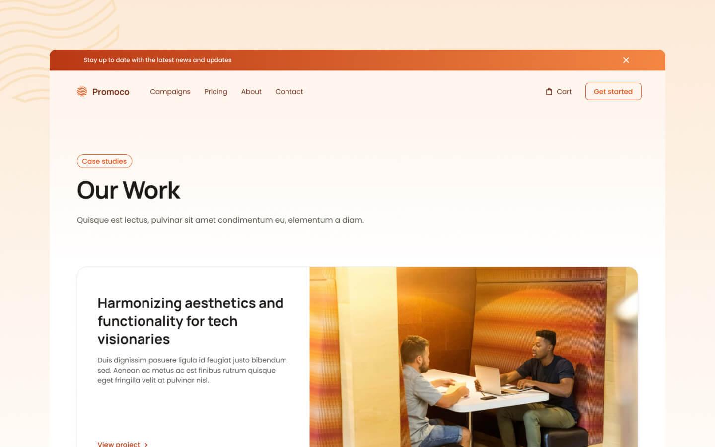 Promoco - Agency HTML5 Responsive Website Template