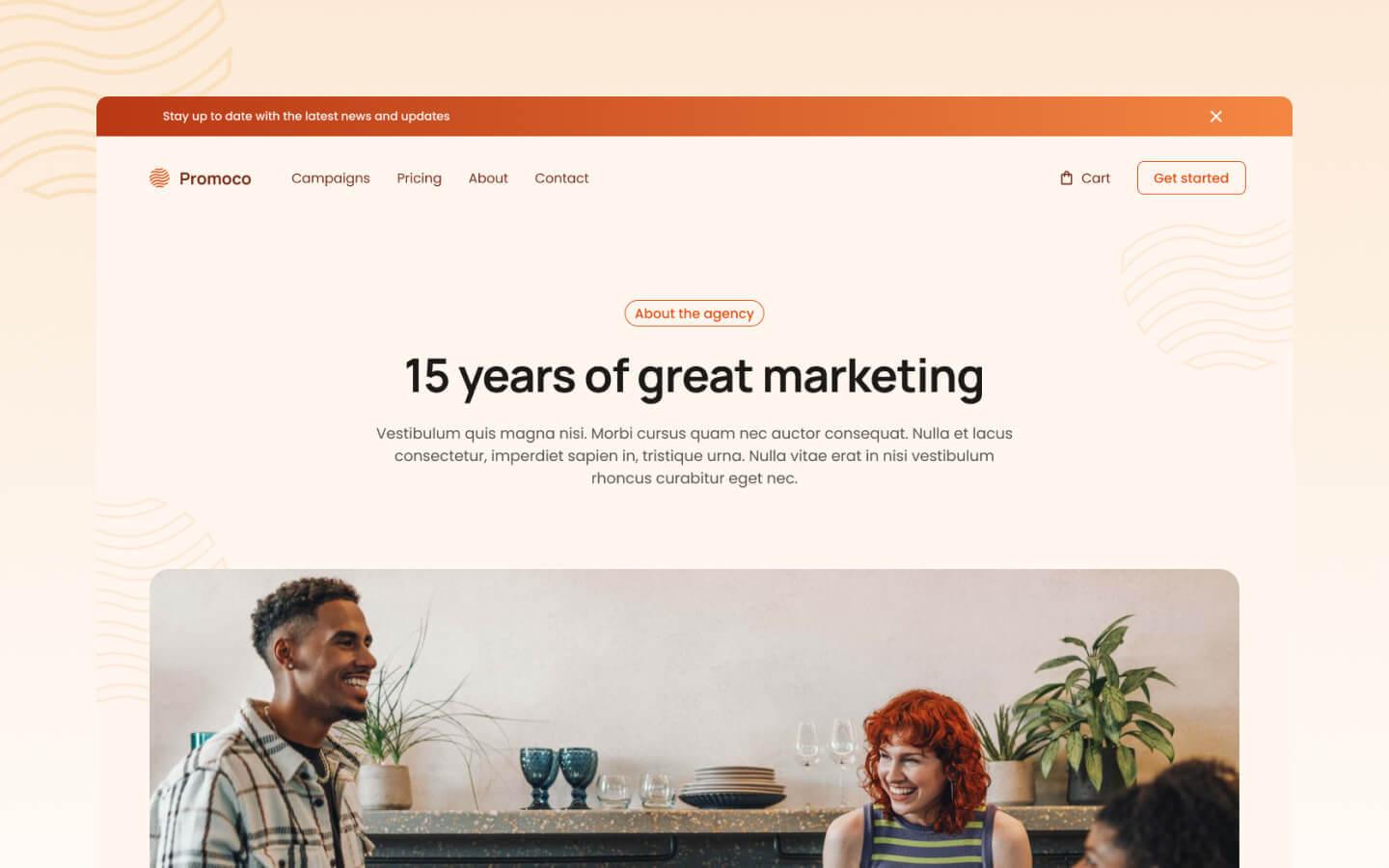 Promoco - Agency HTML5 Responsive Website Template