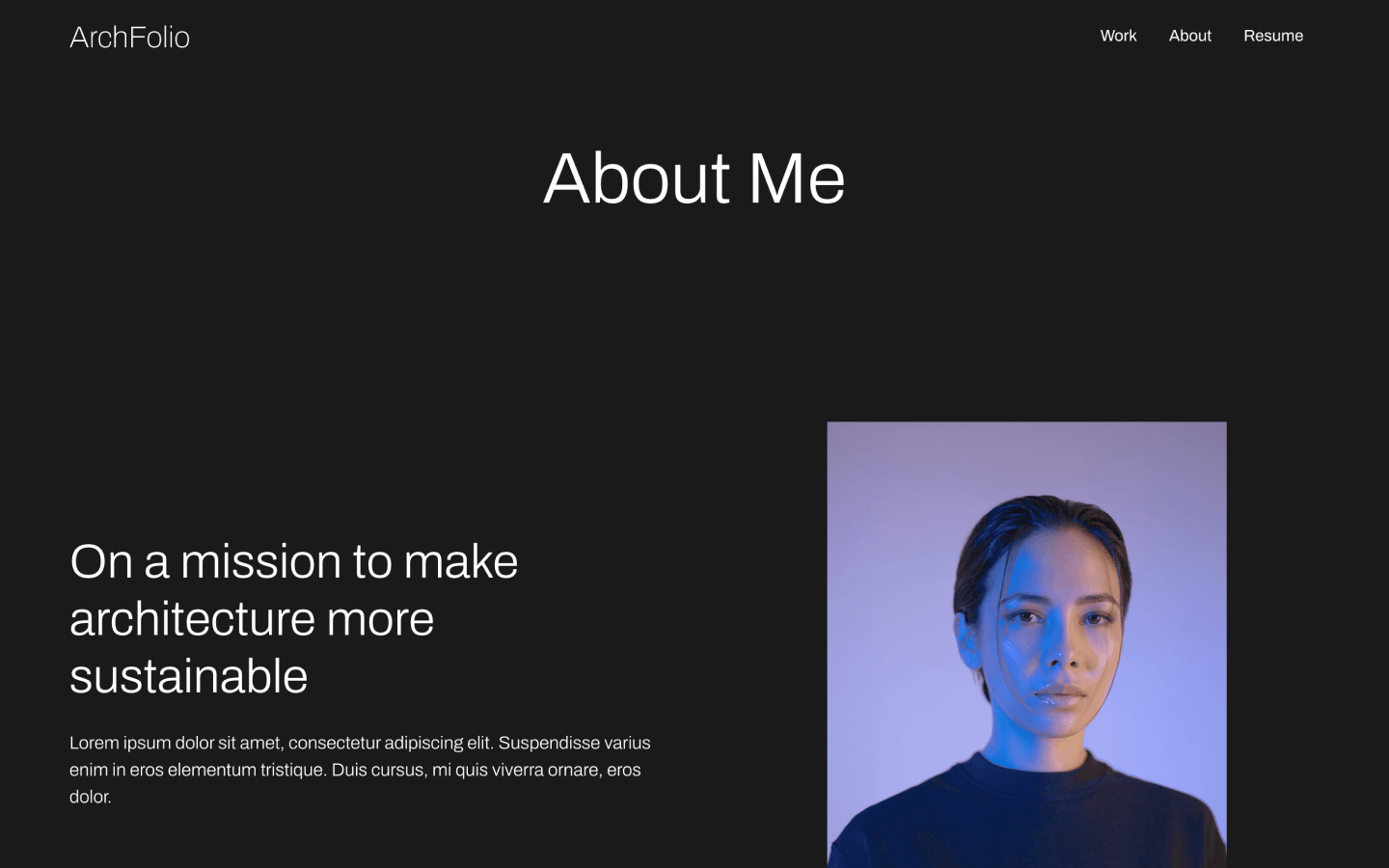 ArchFolio - Architecture HTML5 Responsive Website Template