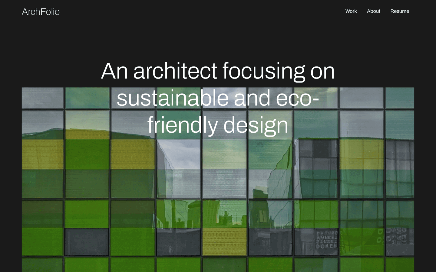 ArchFolio - Architecture HTML5 Responsive Website Template