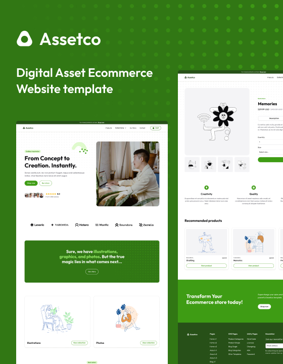 Assetco - Agency HTML5 Responsive Website Template