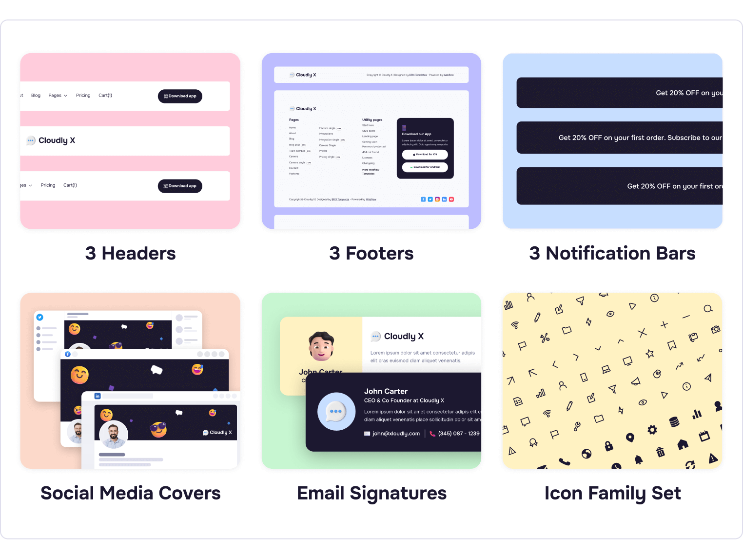 Cloudly X - App HTML5 Responsive Website Template