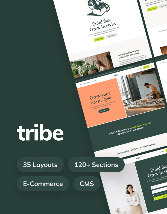 Tribe - Startup HTML5 Responsive Website Template