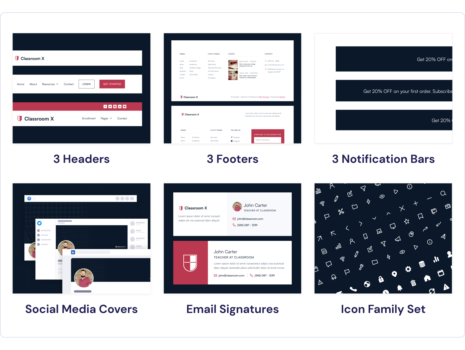 Classroom X - University HTML5 Responsive Website Template