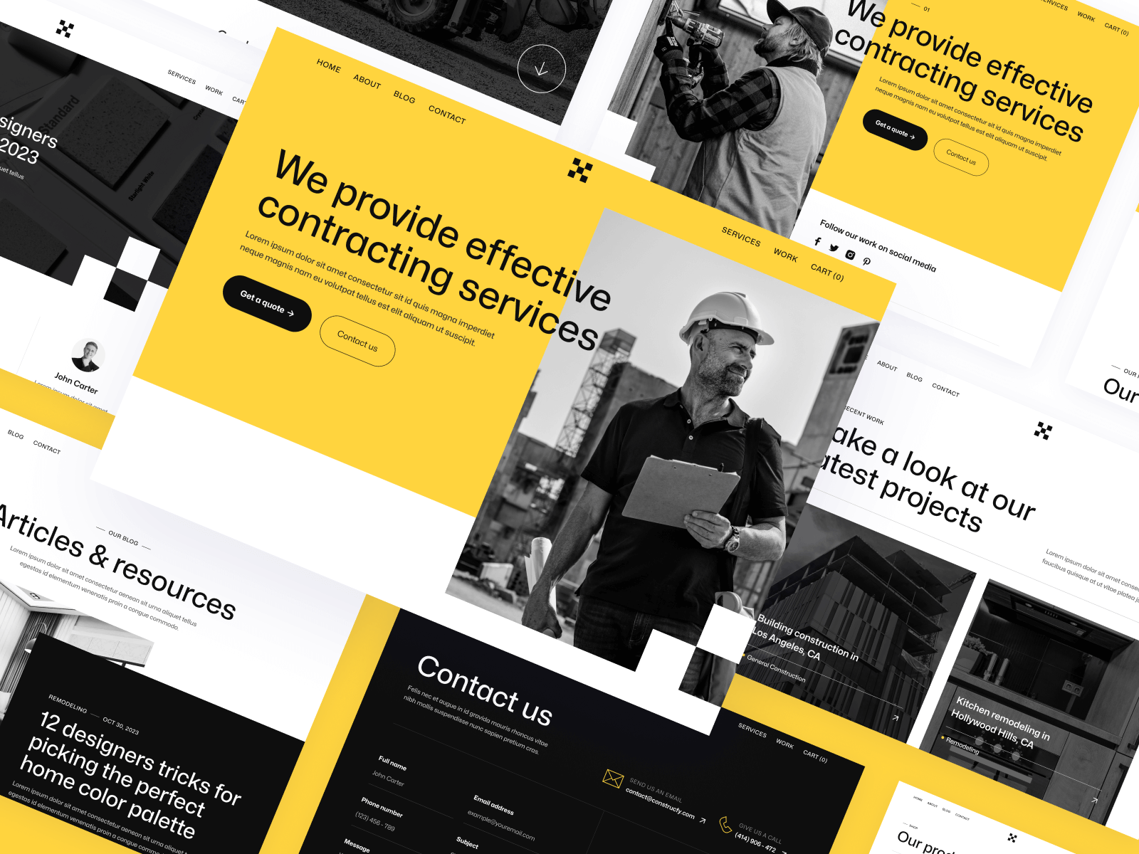 Construcfy X - Construction HTML5 Responsive Website Template
