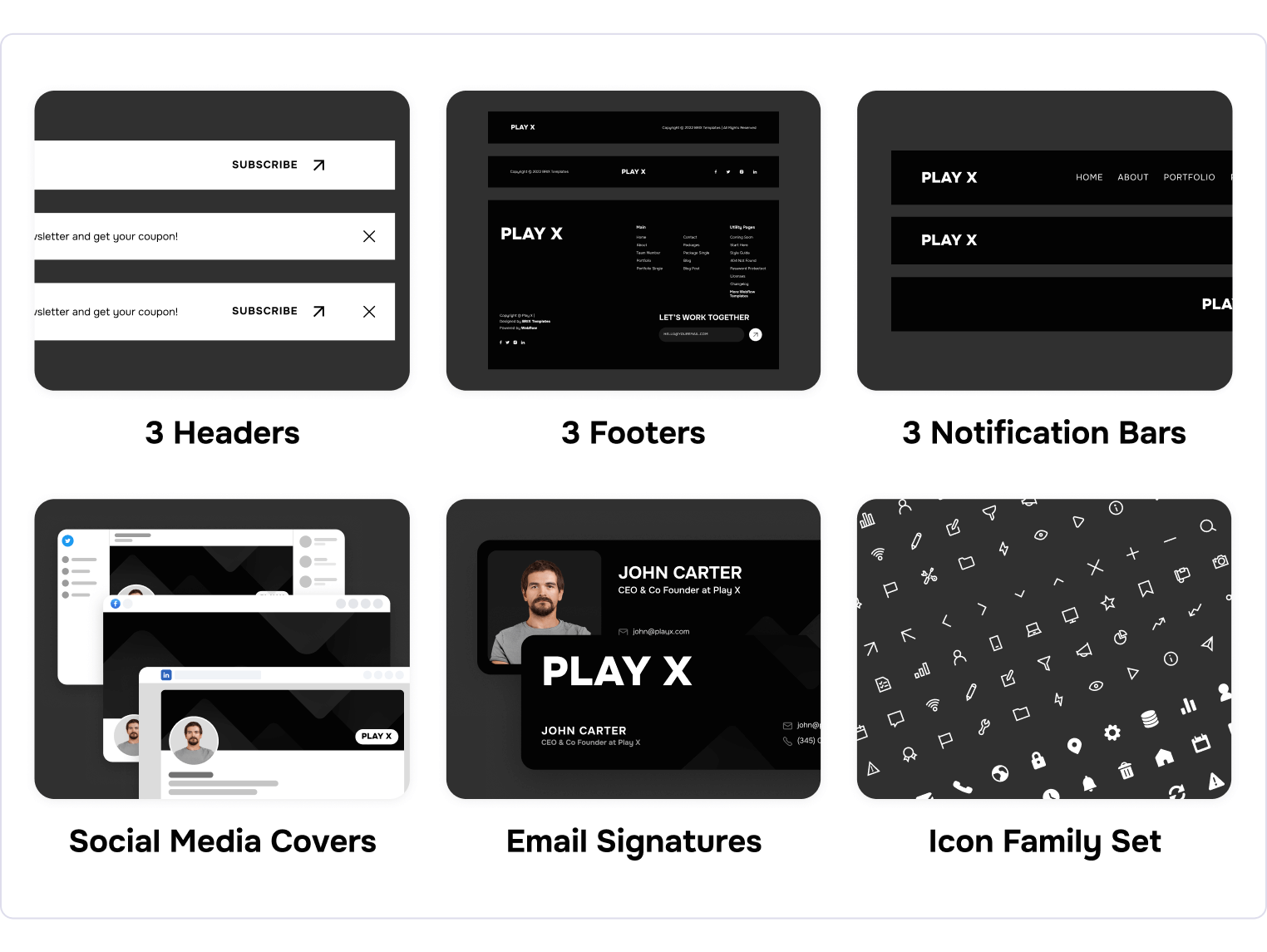 Play X - Photography HTML5 Responsive Website Template