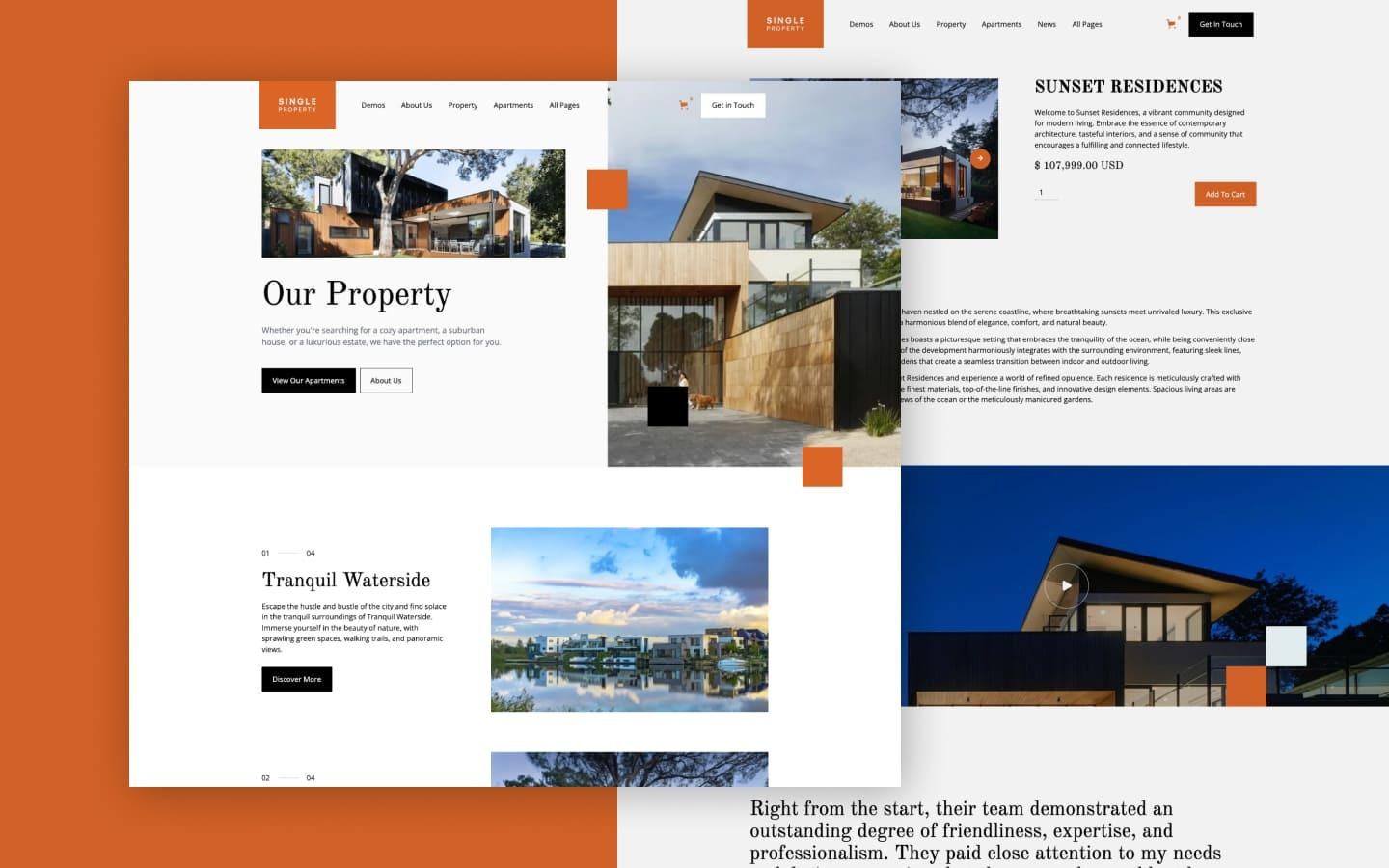 Single Property 128 - Real Estate HTML5 Responsive Website Template