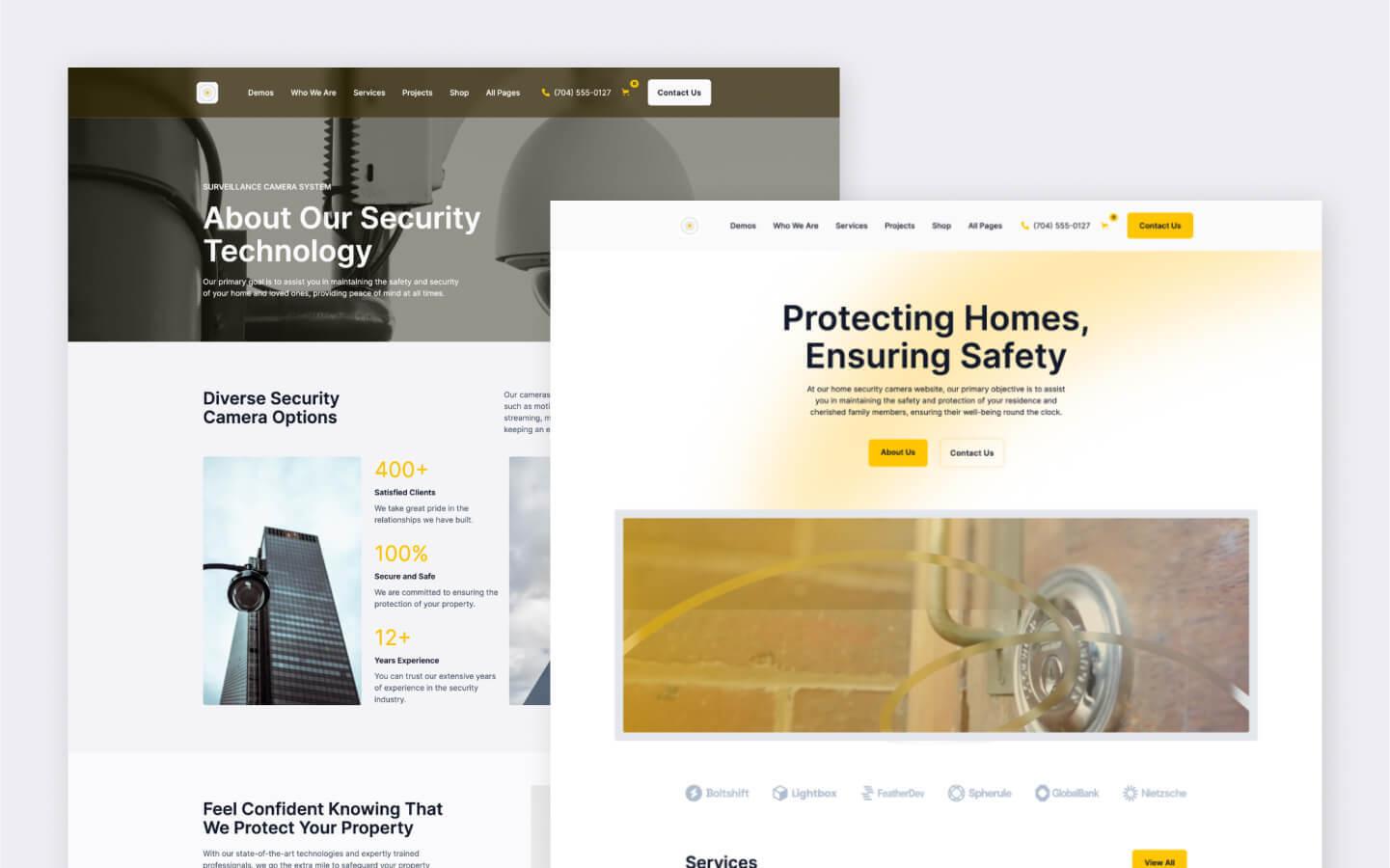 Security - Business HTML5 Responsive Website Template
