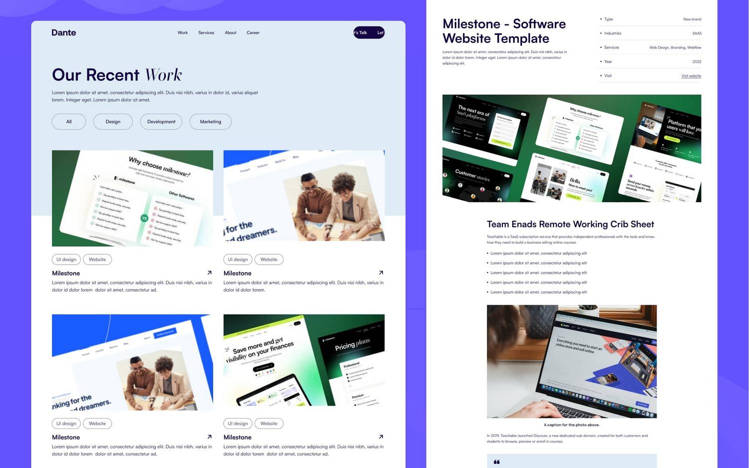 Dante - Agency HTML5 Responsive Website Template Dante - Agency HTML5 Responsive Website Template