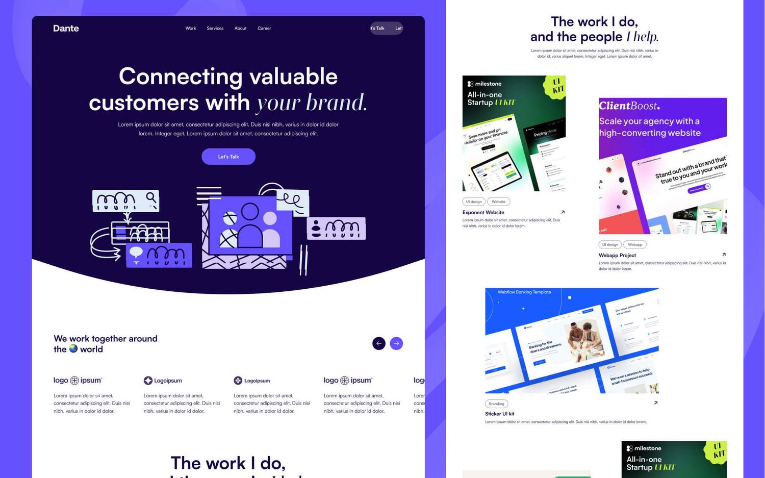 Dante - Agency HTML5 Responsive Website Template Dante - Agency HTML5 Responsive Website Template