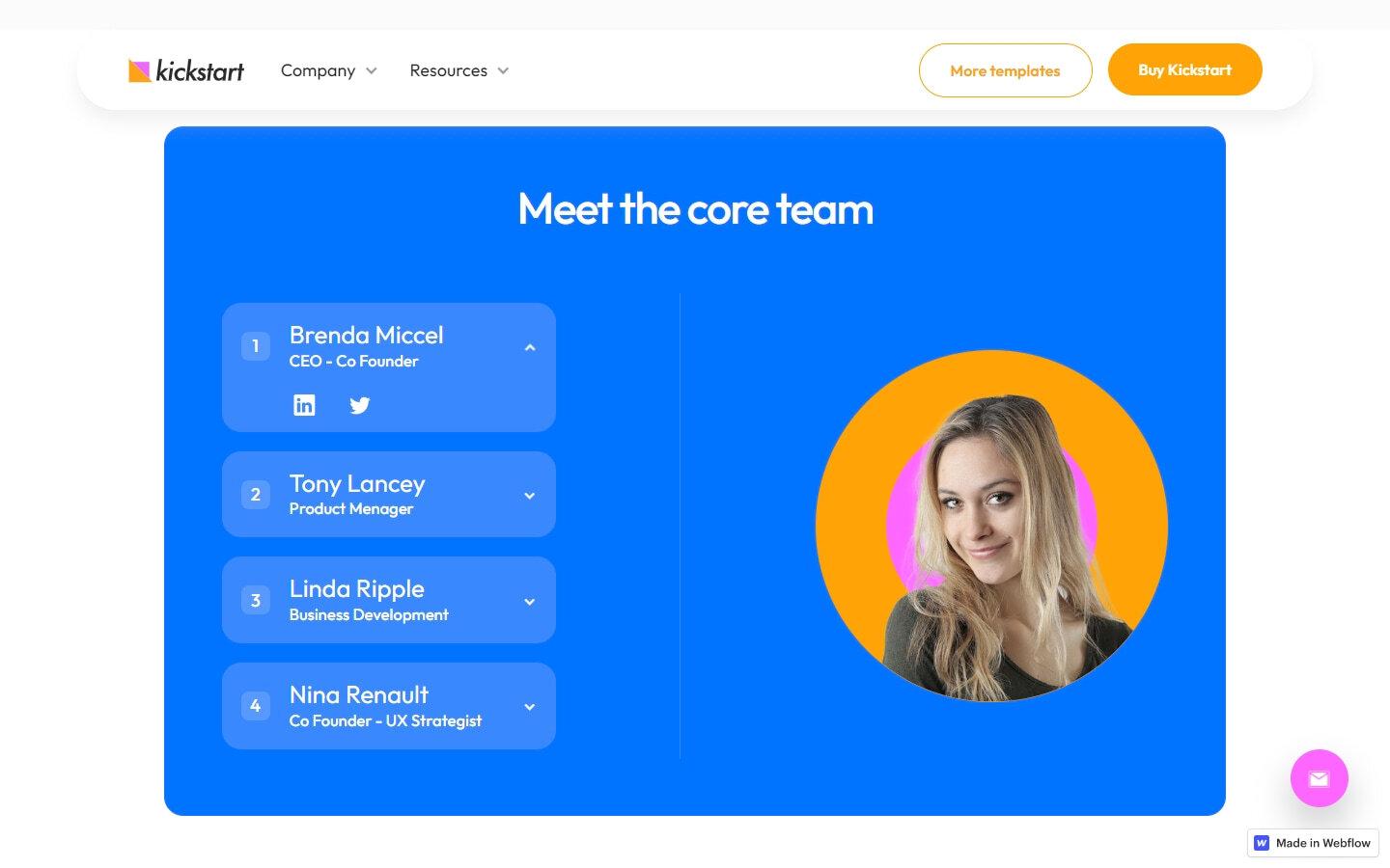 Kickstart - Consulting HTML5 Responsive Website Template