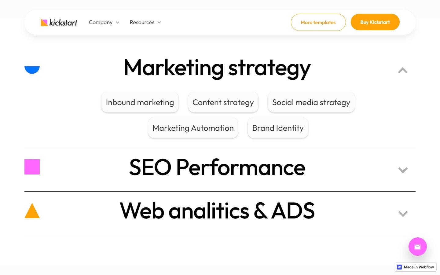 Kickstart - Consulting HTML5 Responsive Website Template