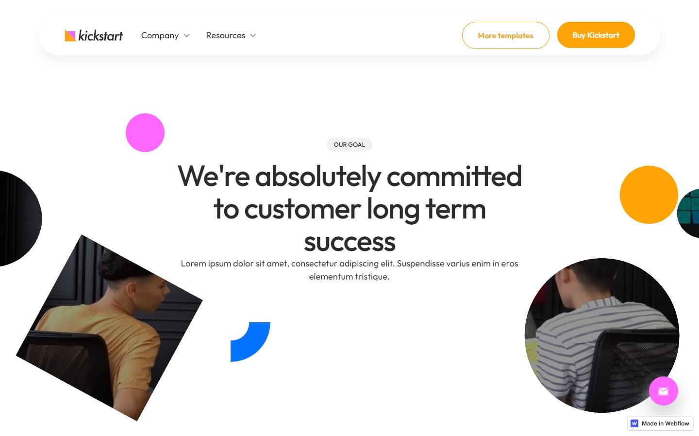 Kickstart - Consulting HTML5 Responsive Website Template