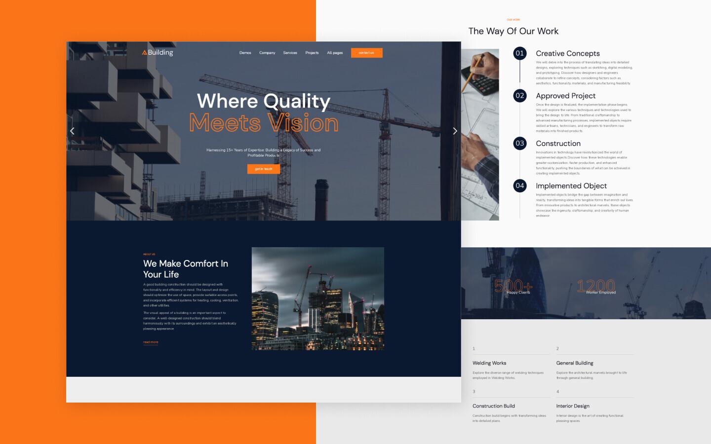 Building 128 - Construction HTML5 Responsive Website Template