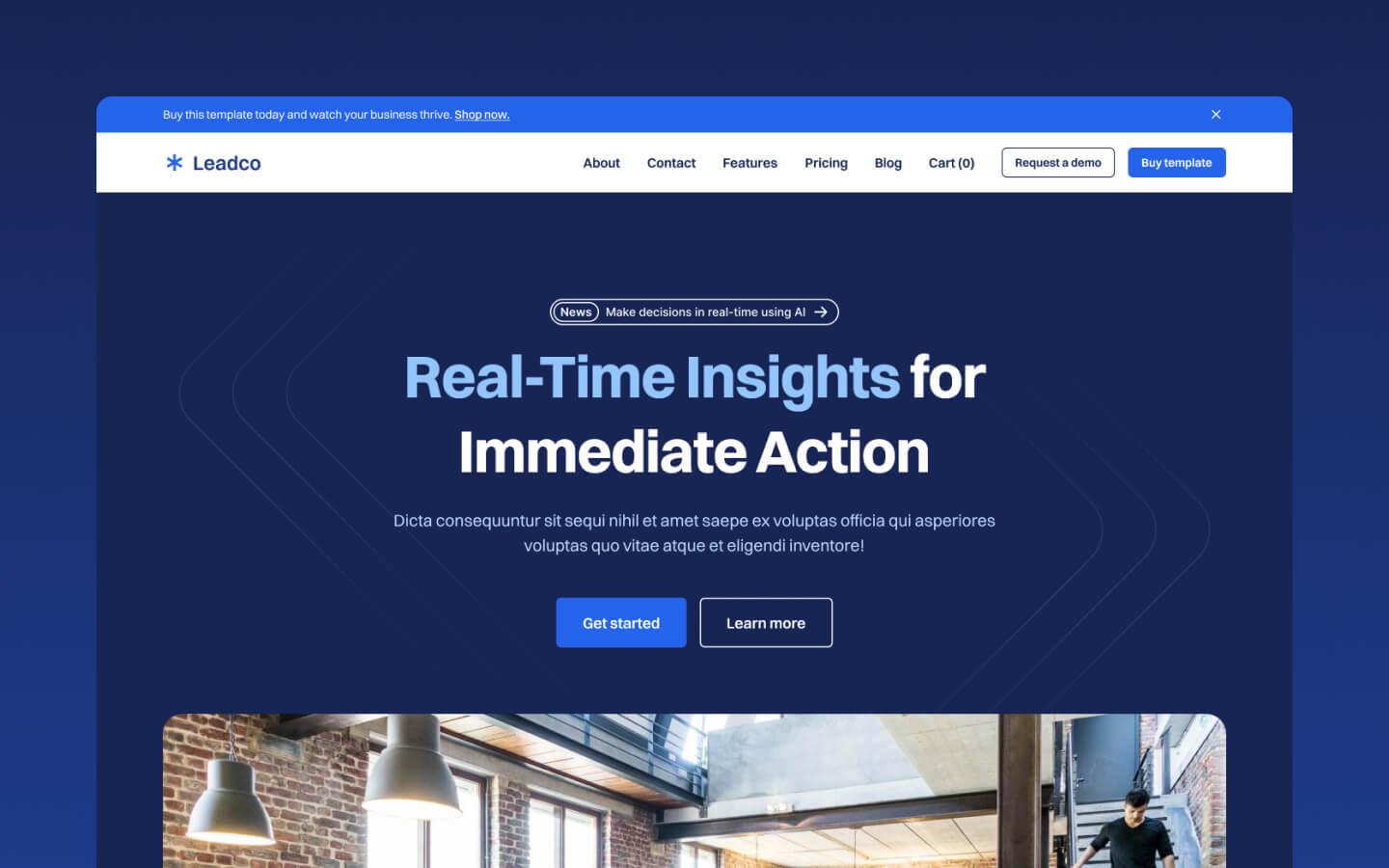Leadco - SaaS HTML5 Responsive Website Template