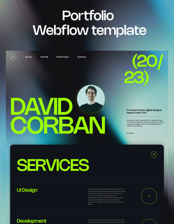 Inspiro DB Portfolio HTML5 Responsive Website Template