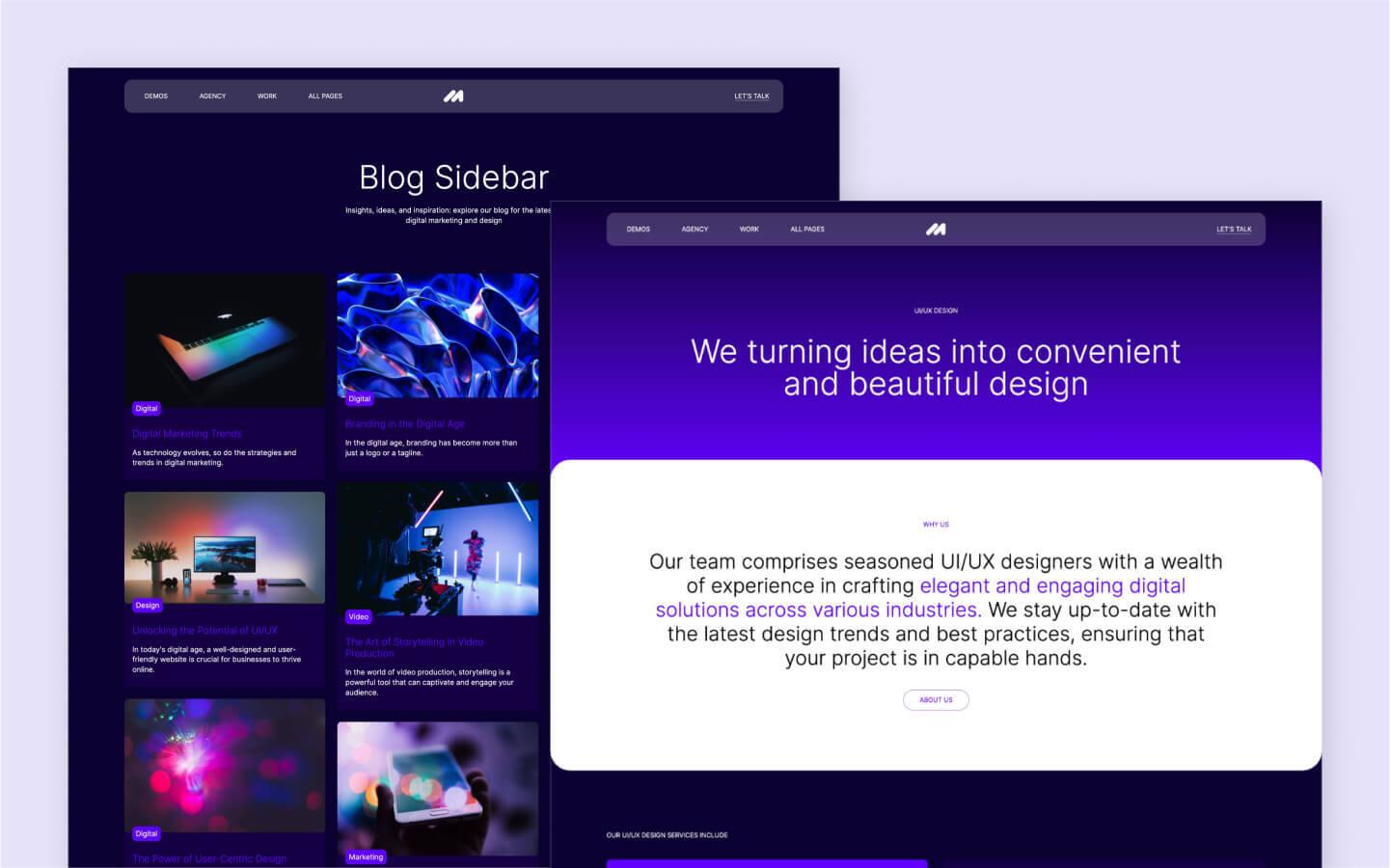 Mixar - Agency HTML5 Responsive Website Template