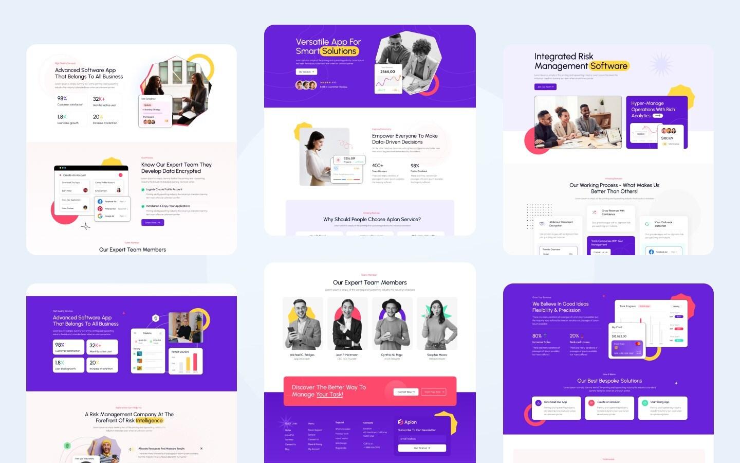 Aplon - App HTML5 Responsive Website Template