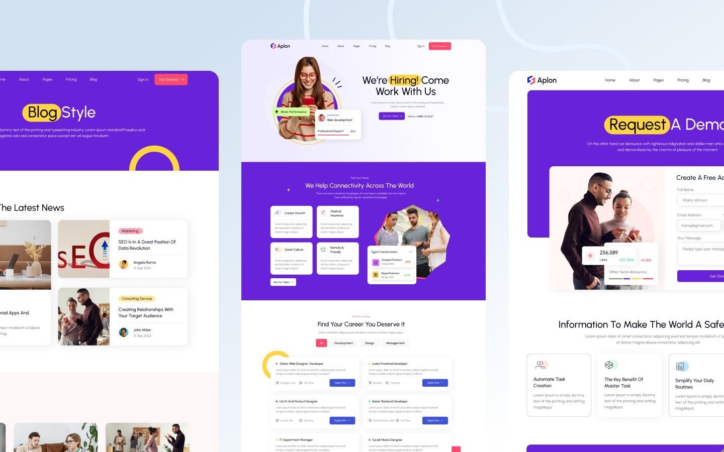 Aplon - App HTML5 Responsive Website Template