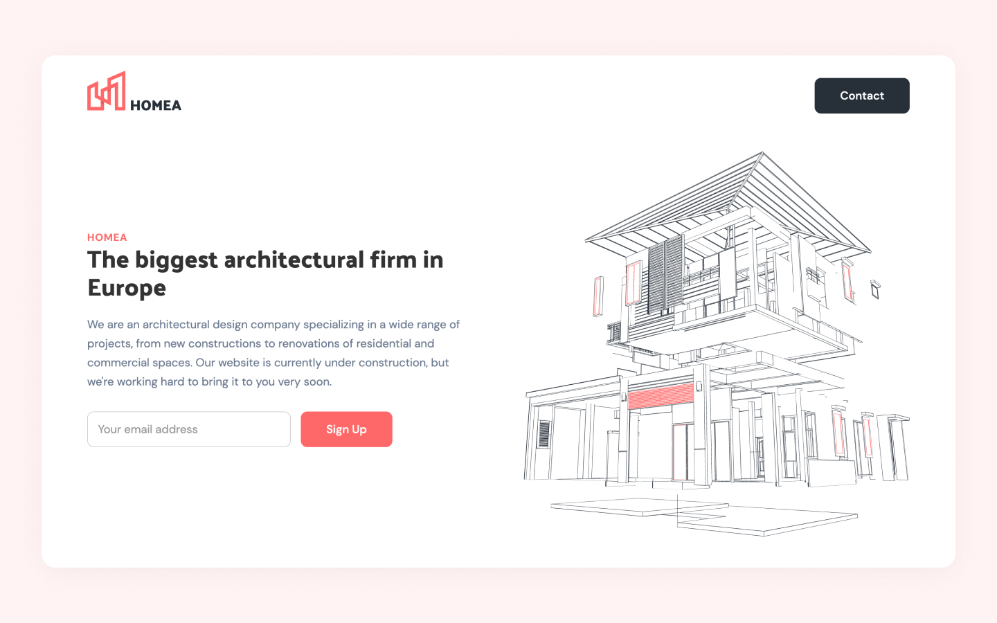 HOMEA - Architecture HTML5 Responsive Website Template