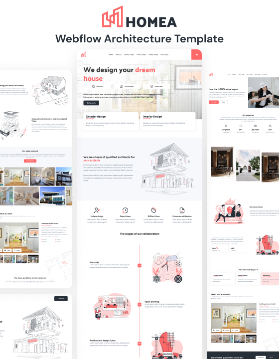HOMEA - Architecture HTML5 Responsive Website Template