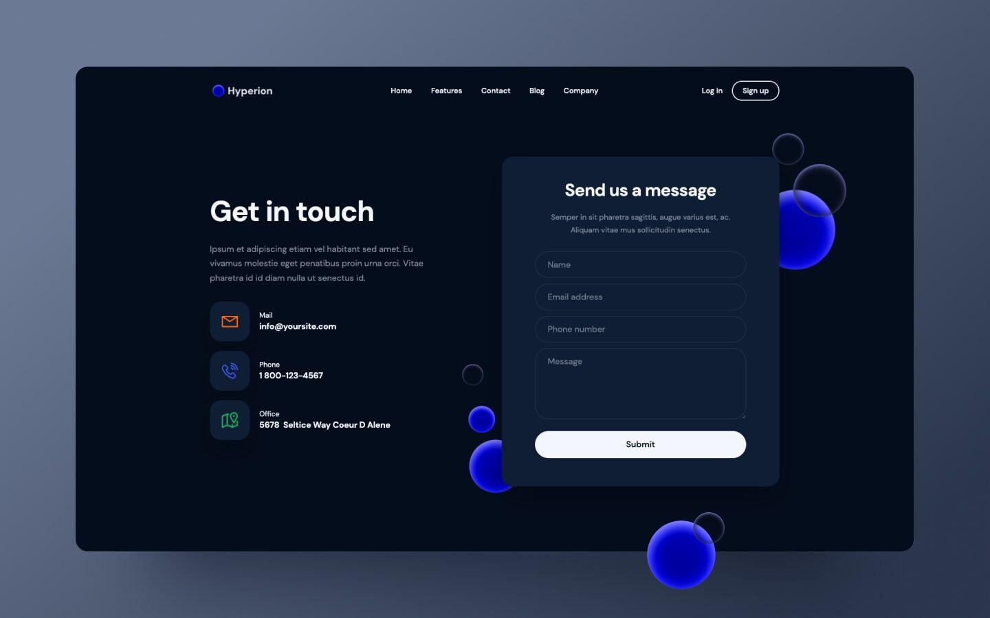Hyperion Ecommerce - Startup HTML5 Responsive Website Template