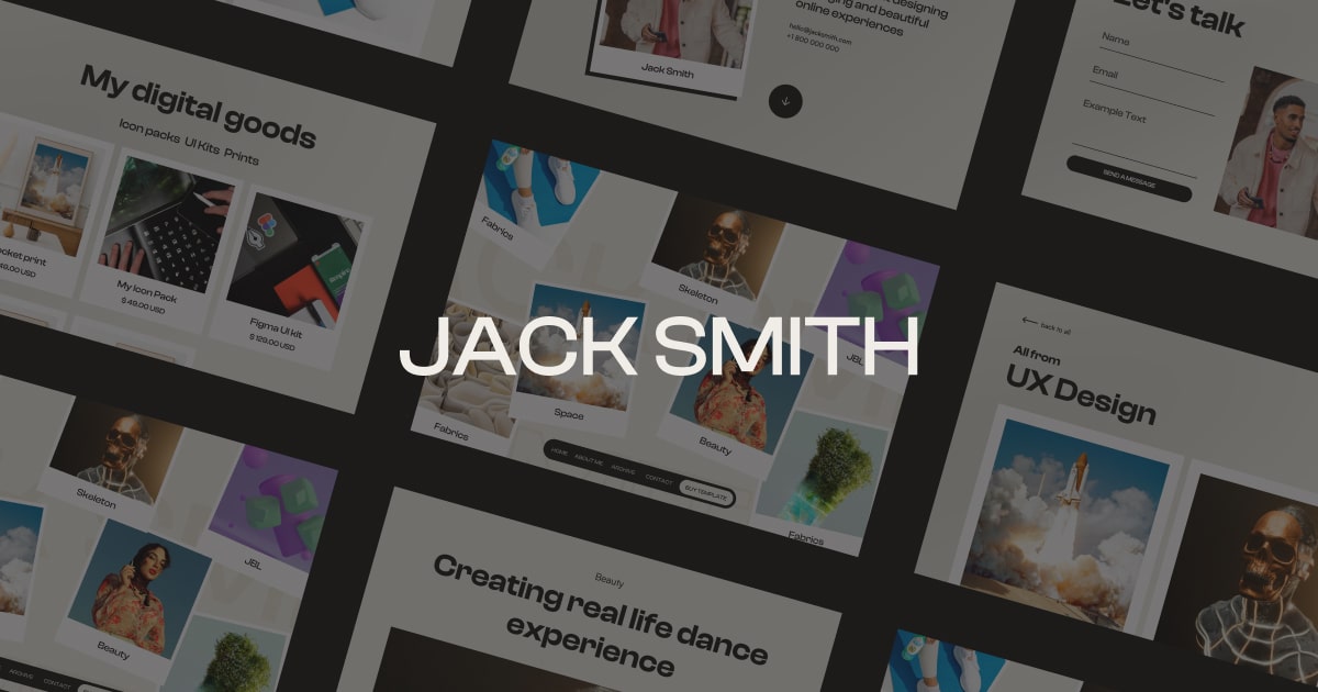 Jack's Folio - Designer HTML5 Responsive Website Template