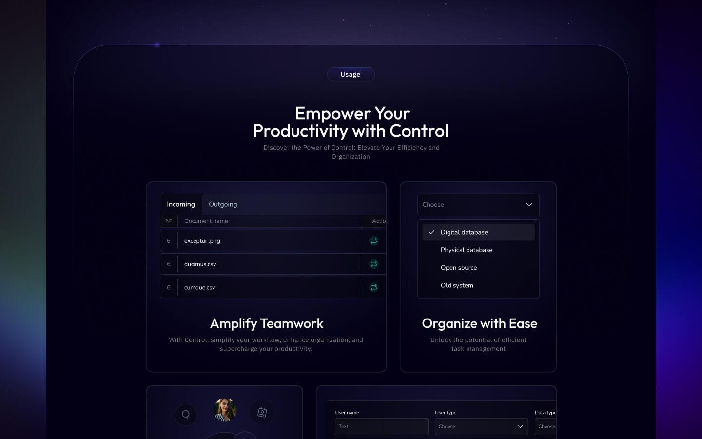 Control - SaaS HTML5 Responsive Website Template