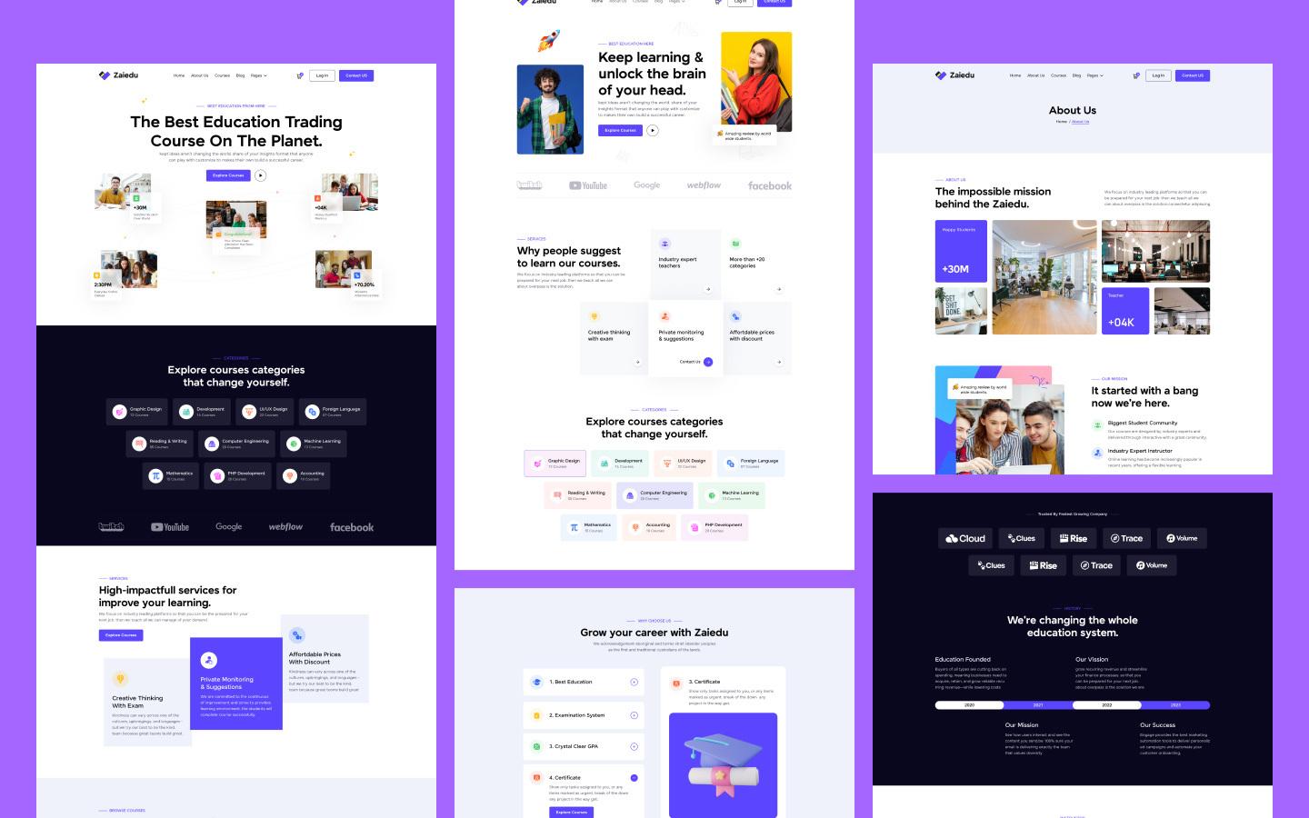 Website Templates by Flowzai | Webflow