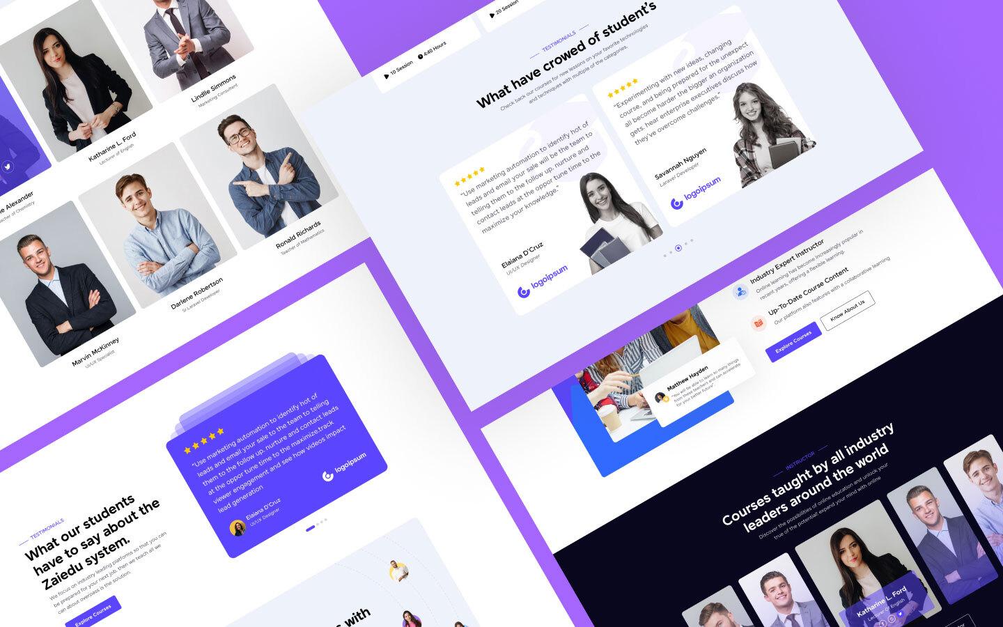 Zaiedu - School HTML5 Responsive Website Template