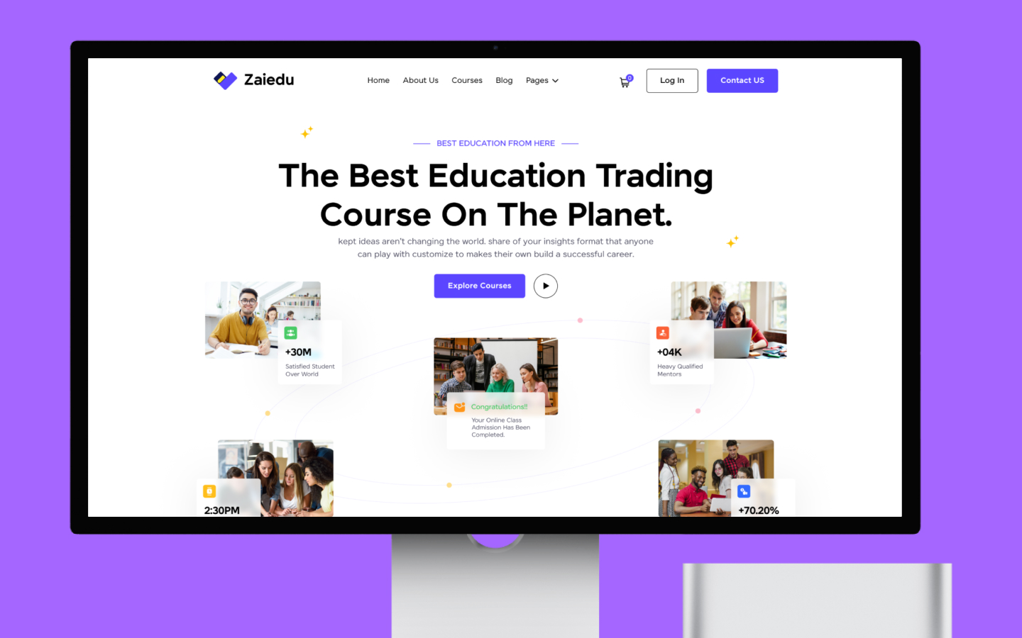 Zaiedu - School HTML5 Responsive Website Template