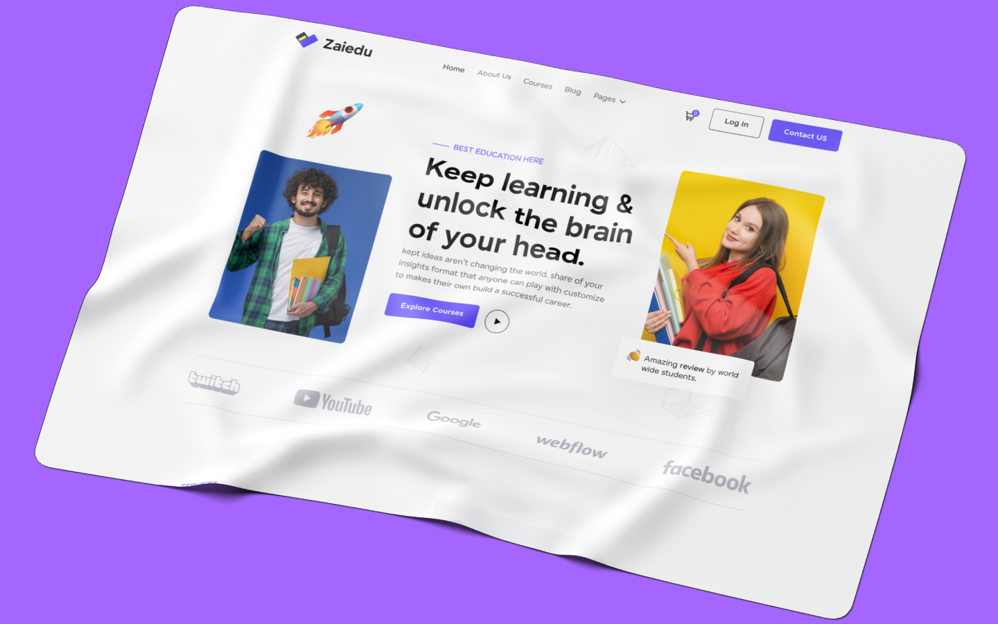 Zaiedu - School HTML5 Responsive Website Template